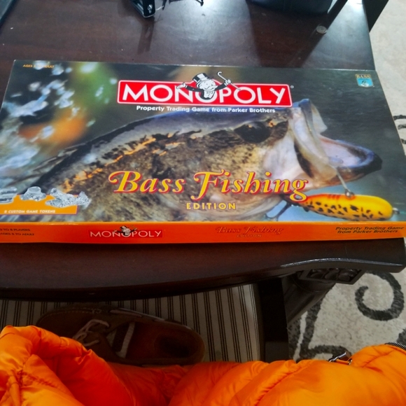 Fisher-Price | Games | Bass Fishing Monopoly | Poshmark